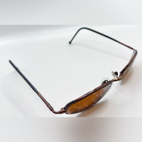 Revo | Accessories | Vintage Revo 32 Bronze Oval Sunglasses Frames Only ...